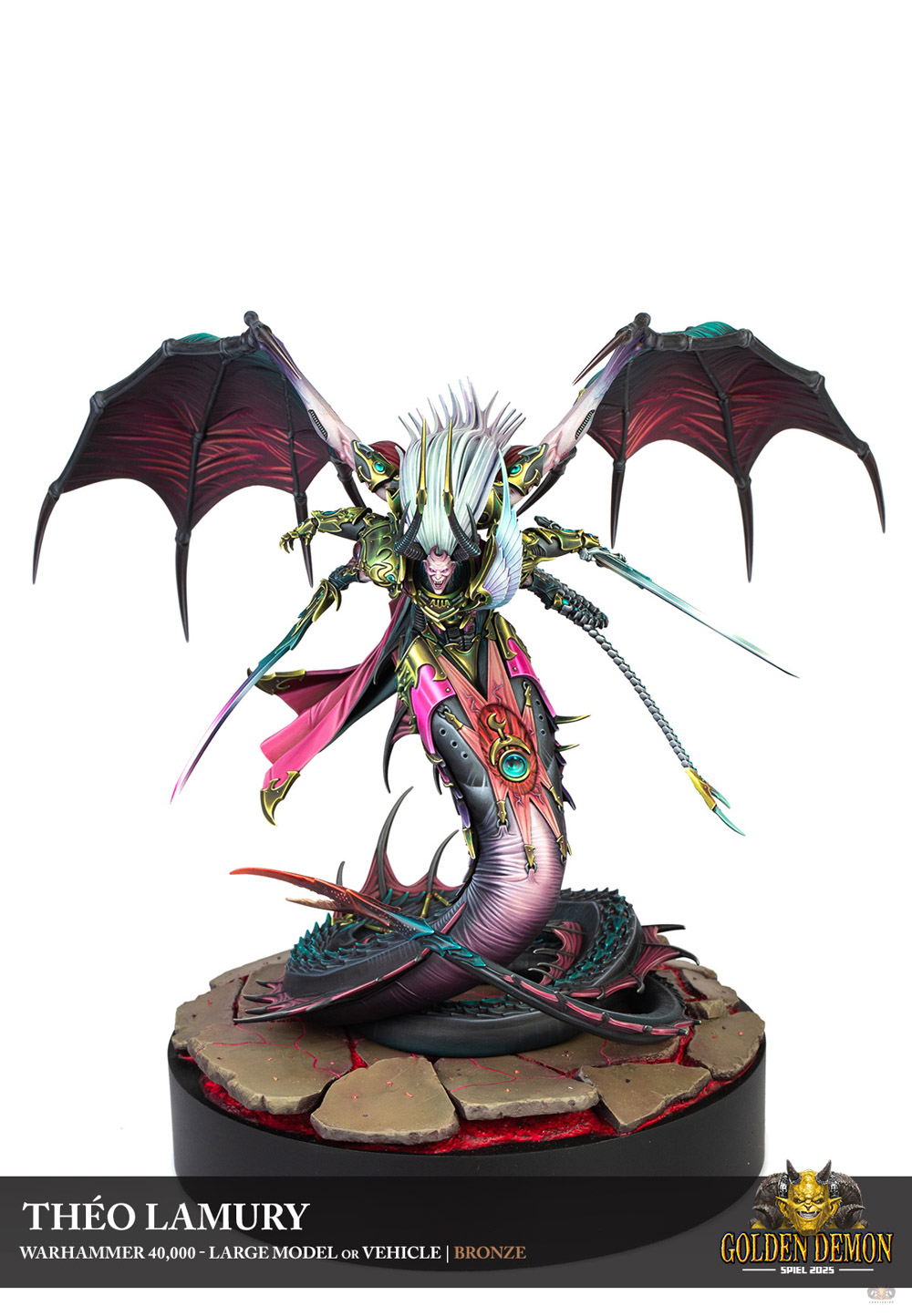 Fulgrim – Daemon Primarch of Slaanesh | Théo Lamury | 2025 | The Golden ...